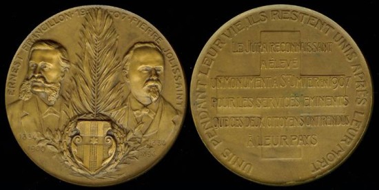 1907 Switzerland - Ernest Francillon and Pierre Jolissaint ...