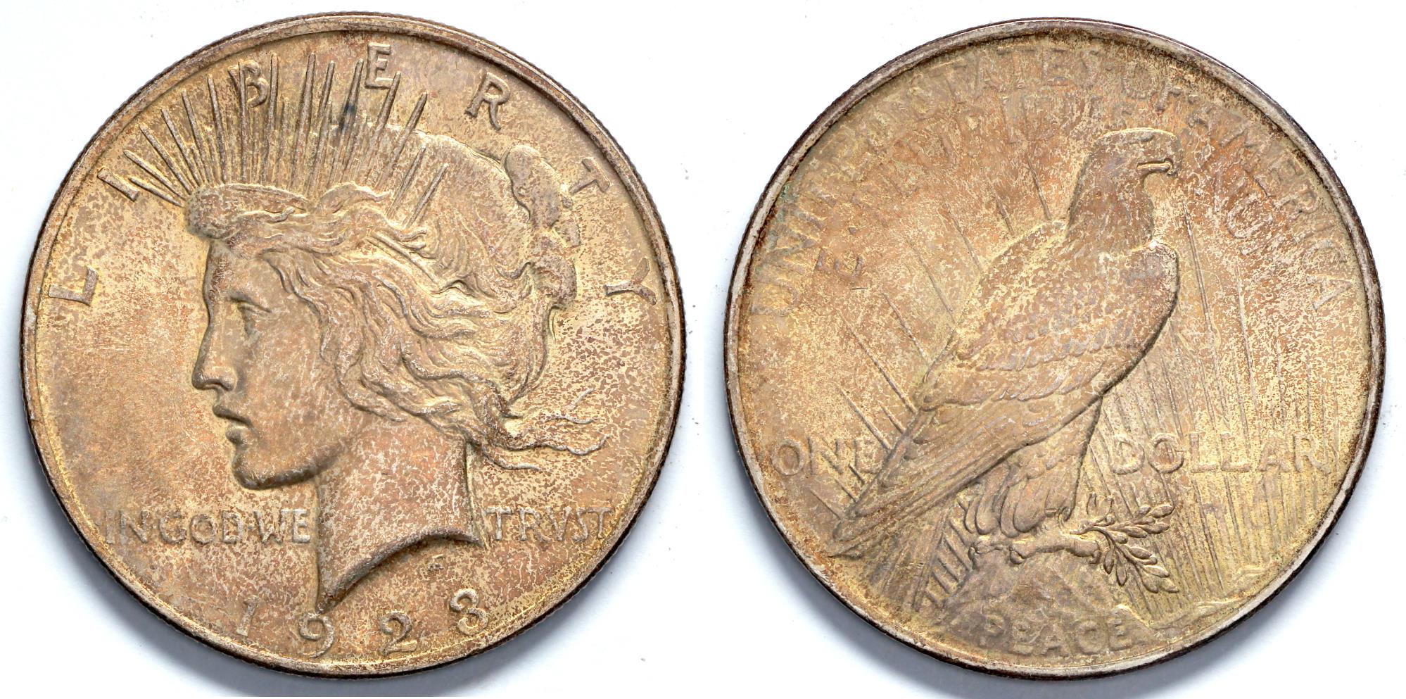 1923 P Peace Dollar - AU - Silver | Dollars