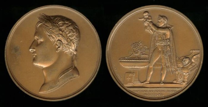 1811 France - Napoleon - Baptism of the King of Rome by B. Lafitte and ...