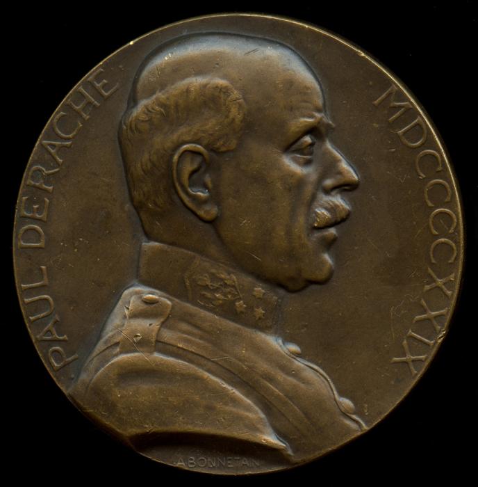 1929 Belgium - Lieutenant General Doctor Paul Derache Laudatory ...