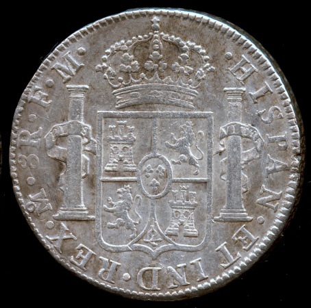 1786 Mo-FM Mexico 8 Reales (Carolus III) AU | North & Central American ...