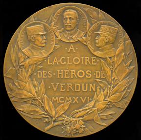 1917 France - Aux Heros de Verdun by Charles Philippe Germain Aristide ...