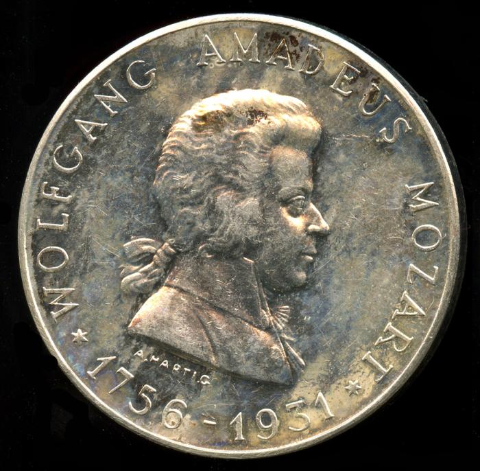 1931 Austria - Wolfgang Amadeus Mozart 175th Birthday Celebration by ...