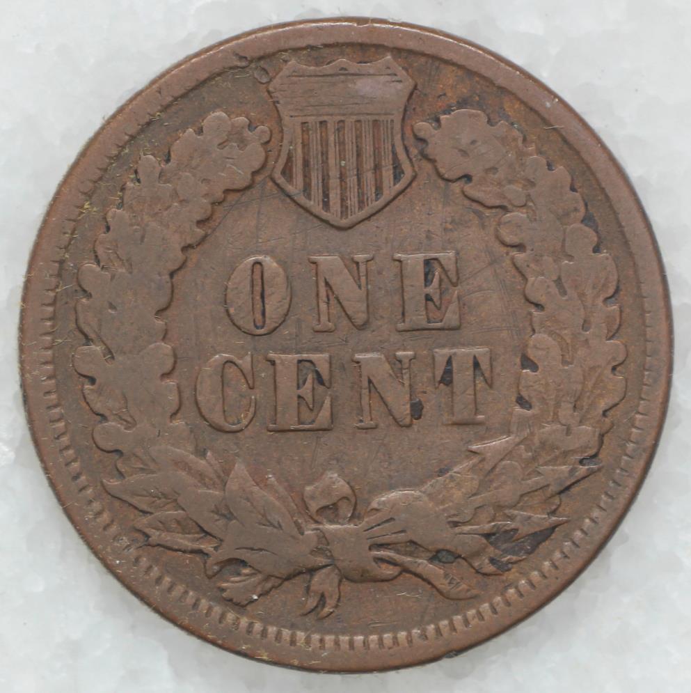 1886 Indian Head Cent (Variety I) - F | Small Cents