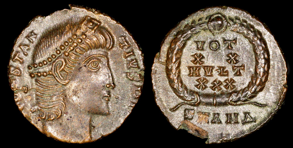 Constantius II Ae4 - VOT XX MVLT XXX - Antioch Mint | Roman Imperial Coins