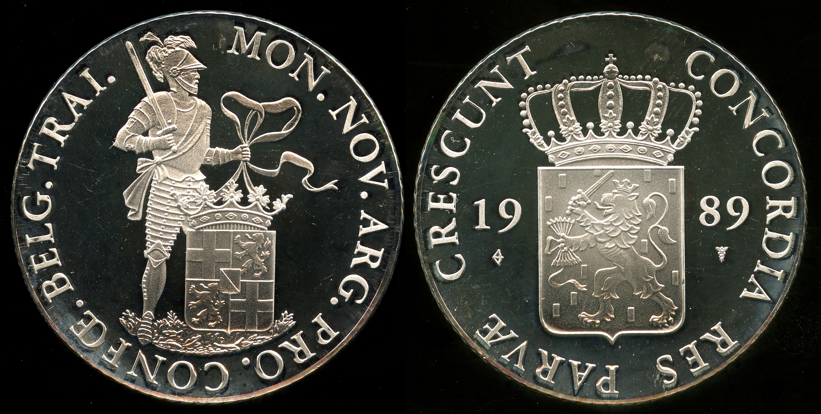 1989 Netherlands 1 Silver Ducat Proof | European Coins