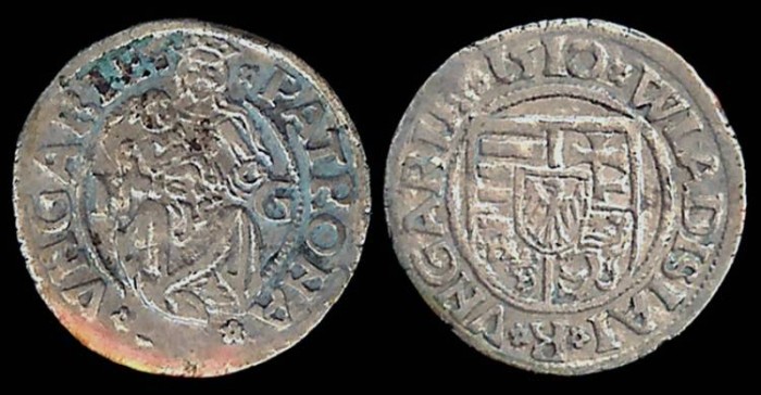 1510 Hungary Denar - Vladislav II XF | European Coins