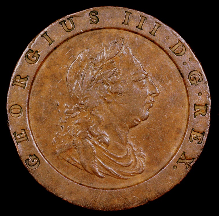 1797 Great Britain 2 Pence AU | European Coins