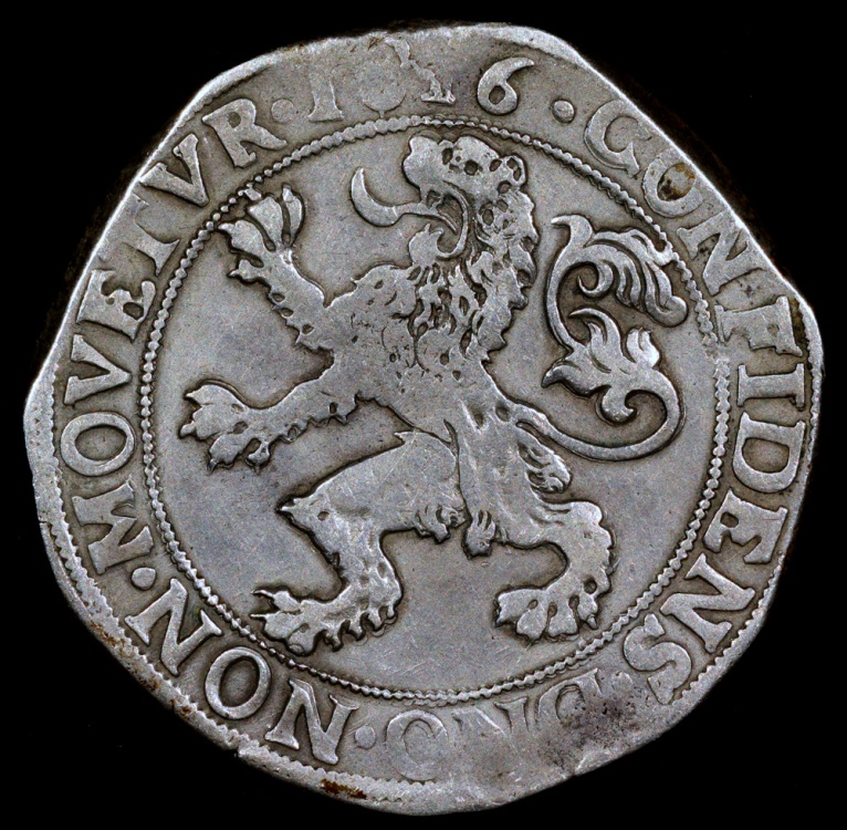 1616 Netherlands Lion Daalder (48 Stuivers) Overijssel Mint XF