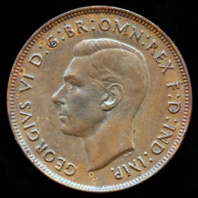 1939 Australia 1 Penny UNC | Australian & Oceanian Coins