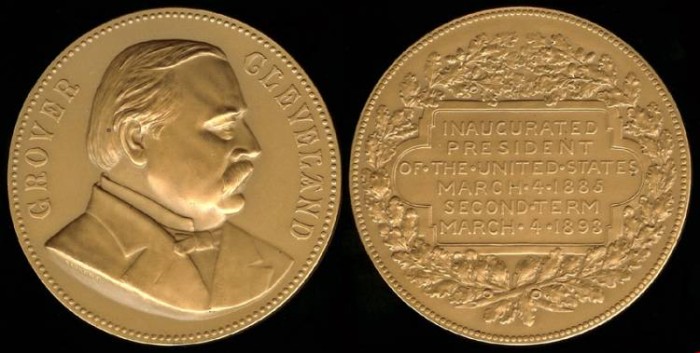 1898 Grover Cleveland - US Mint Medal | Tokens & Medals