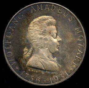 1931 Austria - Wolfgang Amadeus Mozart 175th Birthday Celebration by ...