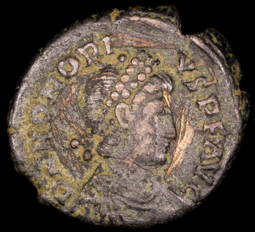 Honorius Ae3 - VIRTVS EXERCITI - Constantinople Mint | Roman Imperial Coins