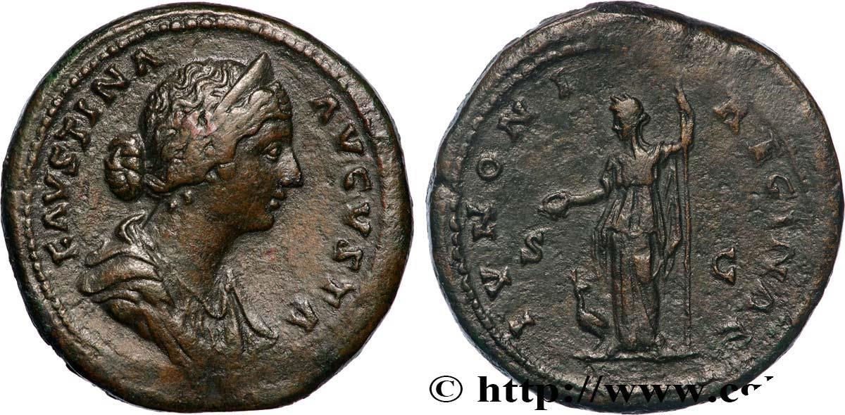 FAUSTINA MINOR Rome 156-161 (34,5mm, 30,88g, 6h) | Roman Imperial Coins