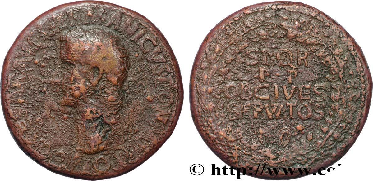 CALIGULA Rome 37-38 (34mm, 28,73g, 6h) | Roman Imperial Coins