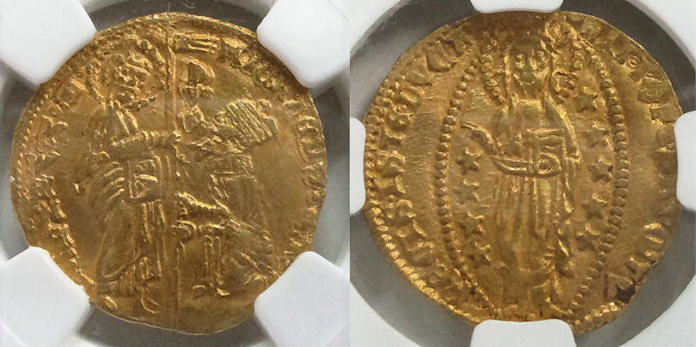 ITALY. VENICE. Michele Steno, 1400-1413. Gold Ducat | Medieval Coins