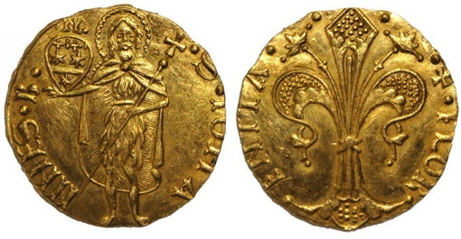 Florentine Gold Florin 1462 - II Semester