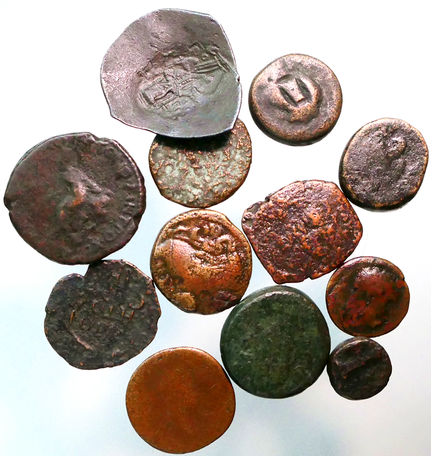 12 mixed ancient coins mainly Greek & Roman Provincial | Lots & Collections