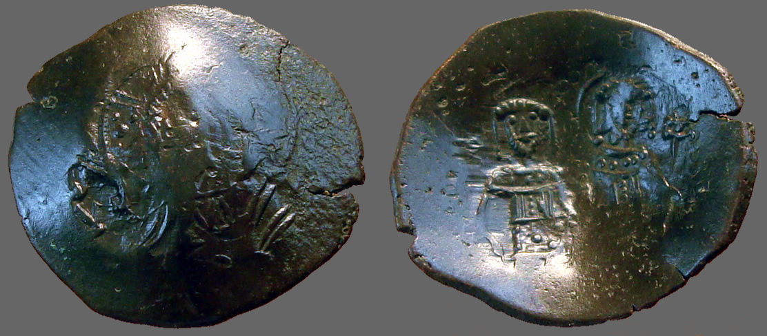Alexius III, Angelus-Comnenus AE Aspron trachy | Byzantine Coins