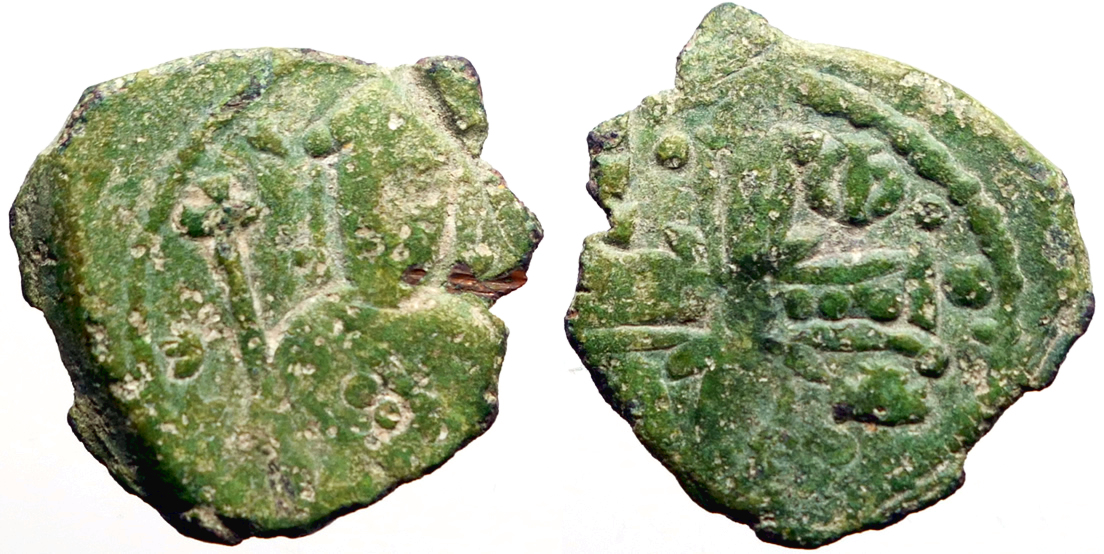 Alexius I Comnenus AE18 Tetarteron. Thessalonica | Byzantine Coins