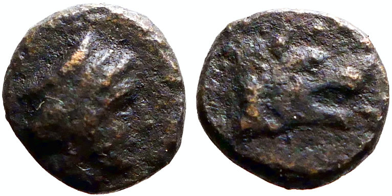 Argolis, Argos AE10 Hera / Wolf | Greek Coins