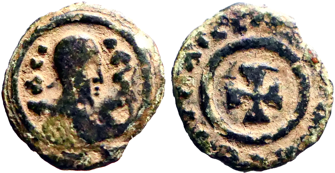 Axumite Kingdom. Ezanas AE13 Lepton | Ancient African Coins