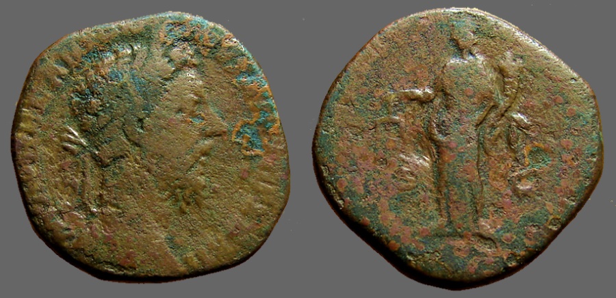 Marcus Aurelius, AE Sestertius, Aequitas | Roman Imperial Coins