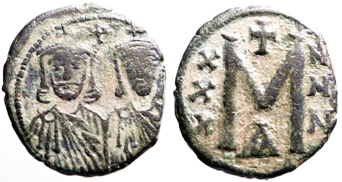 Nicephorus I & Stauracius AE23 Follis. Constantinople | Byzantine Coins