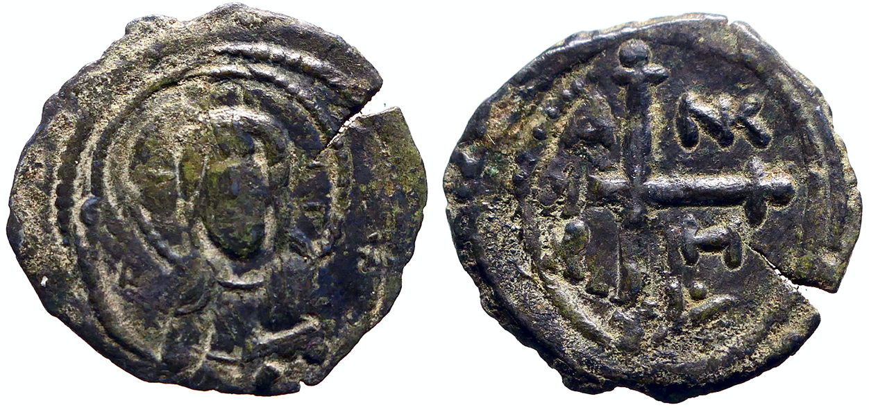 Principality of Antioch, Tancred, Regent AE22 Follis | Byzantine Coins