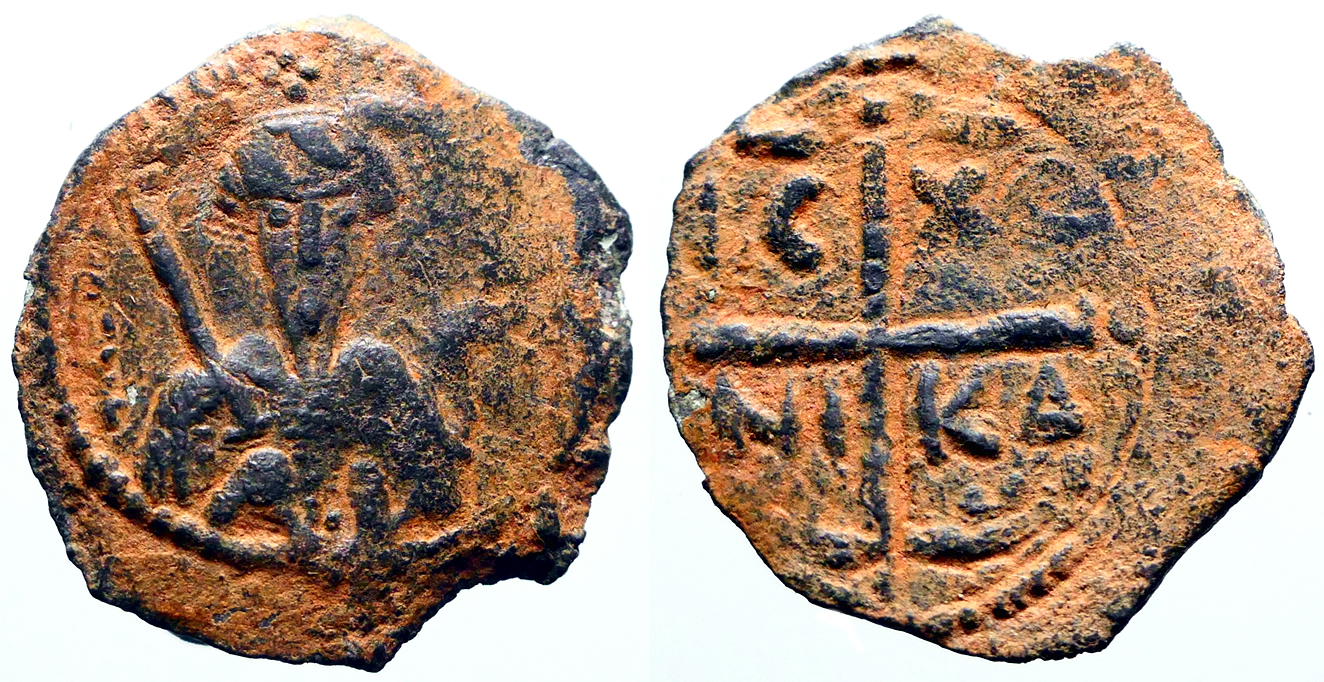 Principality of Antioch. Tancred. Regent AE22 Follis. Cross | Byzantine ...