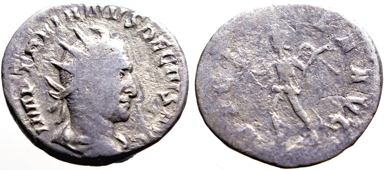 Trajan Decius AR21 Antoninianus. Victory | Roman Imperial Coins