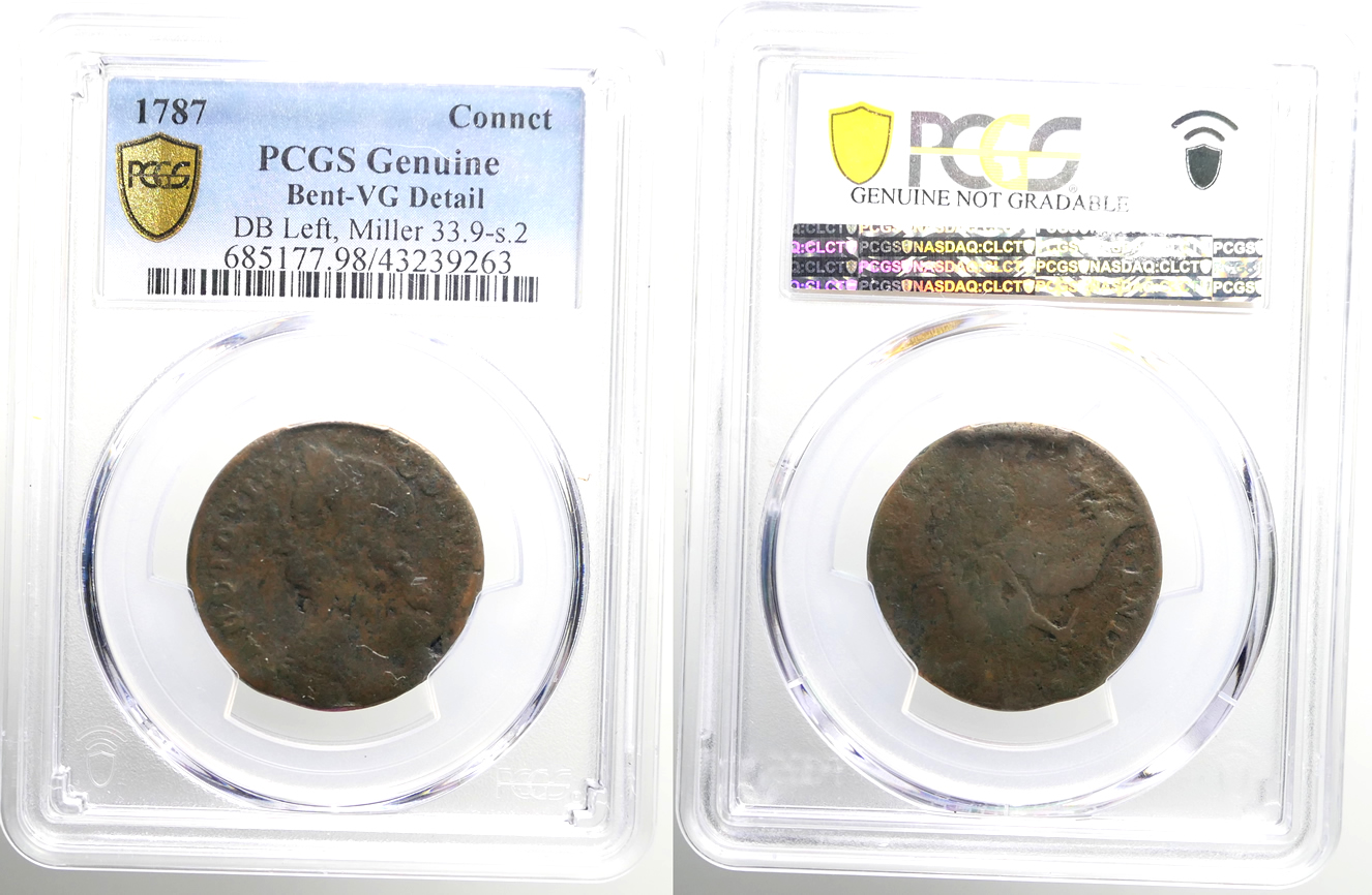 1787 Connecticut Colonial | Half Cents