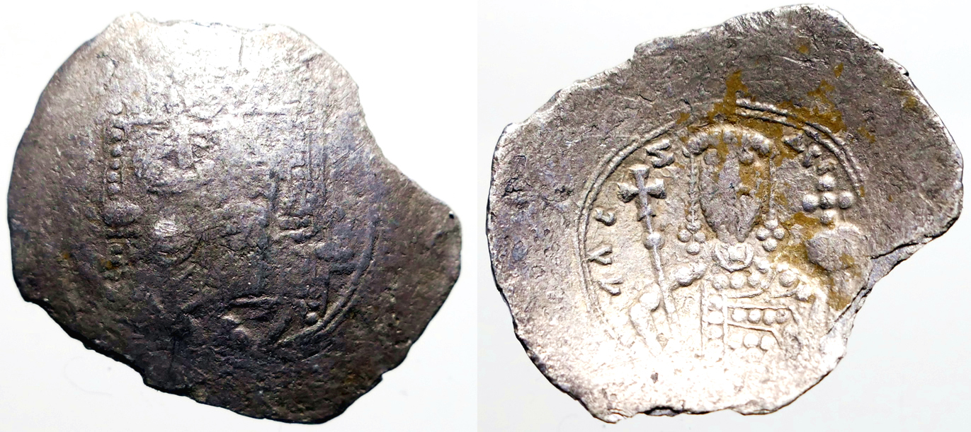Alexius I Comnenus AR25.5 Bi- Aspron Trachy. Constantinople | Byzantine ...