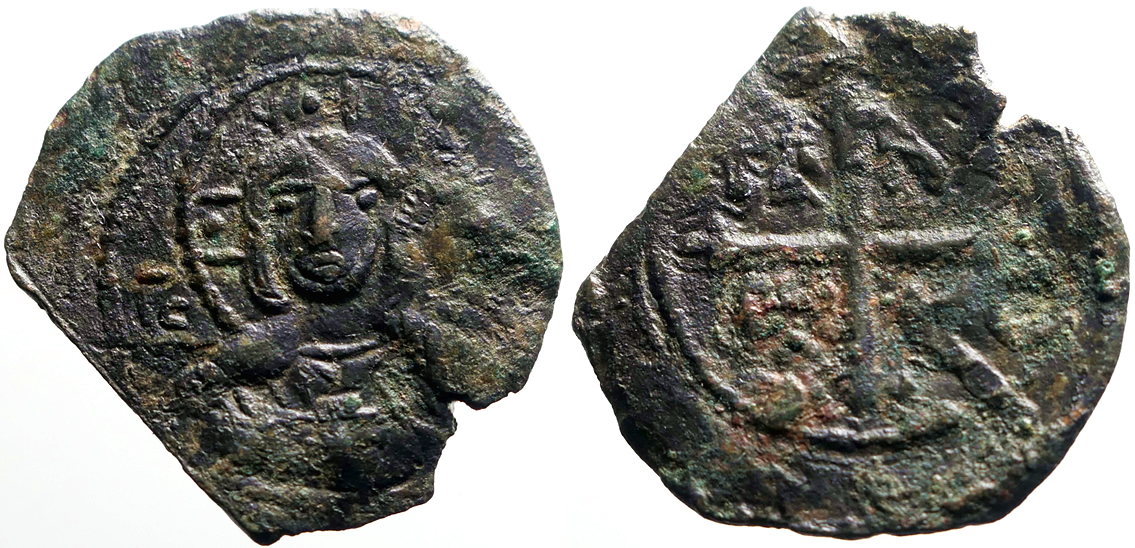 Principality of Antioch, Tancred, Regent AE20 Follis | Byzantine Coins