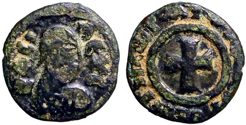 Axumite Kingdom. Ezanas AE12 Lepton | Ancient African Coins