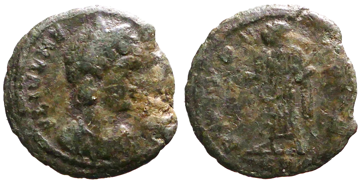Helena, mother of Constantine I AE14 Pax. Constantinople | Roman ...
