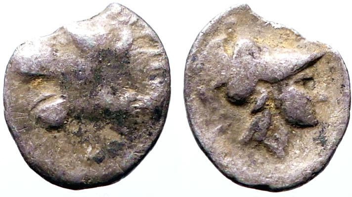 Pamphylia, Side AR10 Obol Athena / Lion | Greek Coins