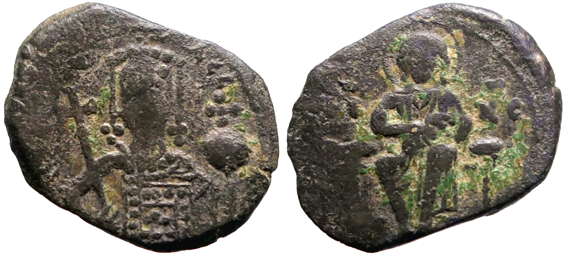 Alexius I Comnenus AE20 Tetarteron. Constantinople | Byzantine Coins