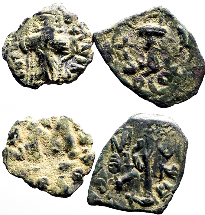 2 AE follis of Constans II | Lots & Collections