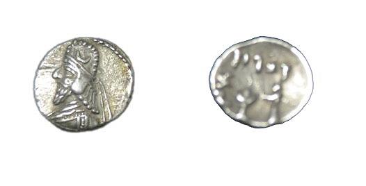 Greek Persis Darius 1st Century BC AR Obol .68 gm | Greek Coins