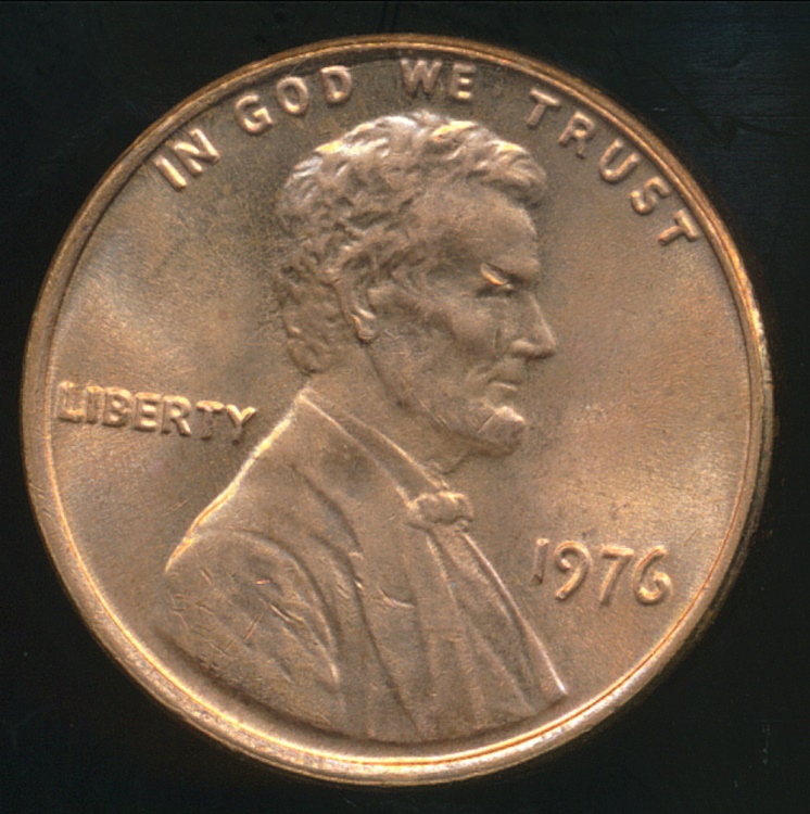 United States 1976 One Cent Lincoln Memorial Uncirculated