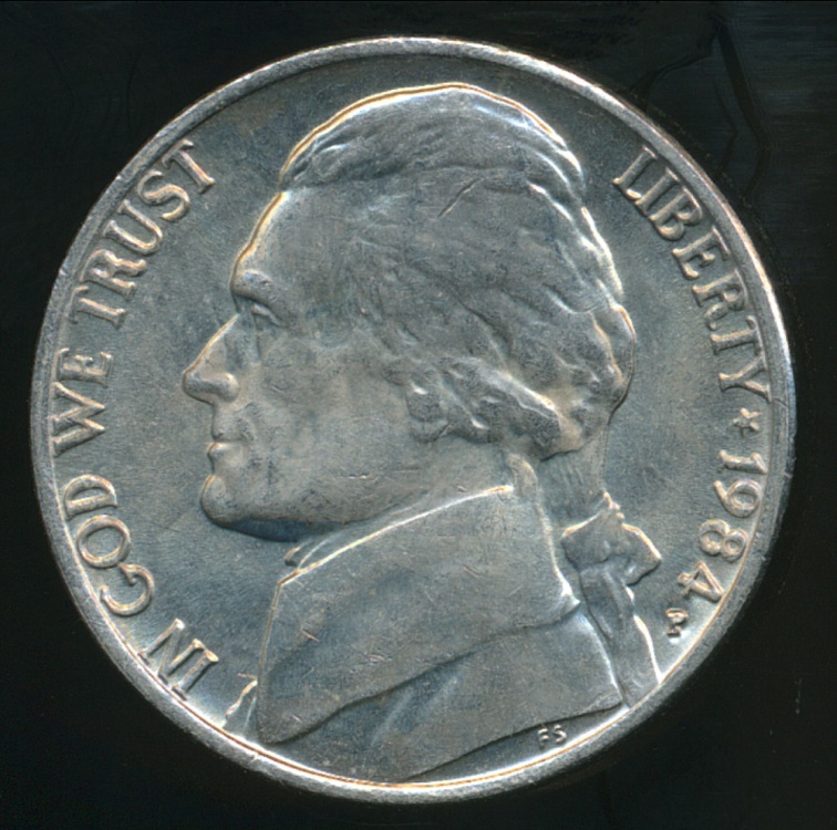 United States 1984 P 5 Cents Jefferson Nickel Uncirculated