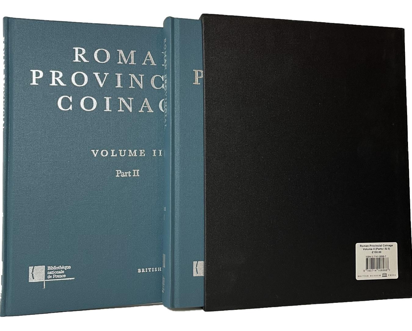 Roman Provincial Coinage Volume 2. RPC | Roman Provincial Coins