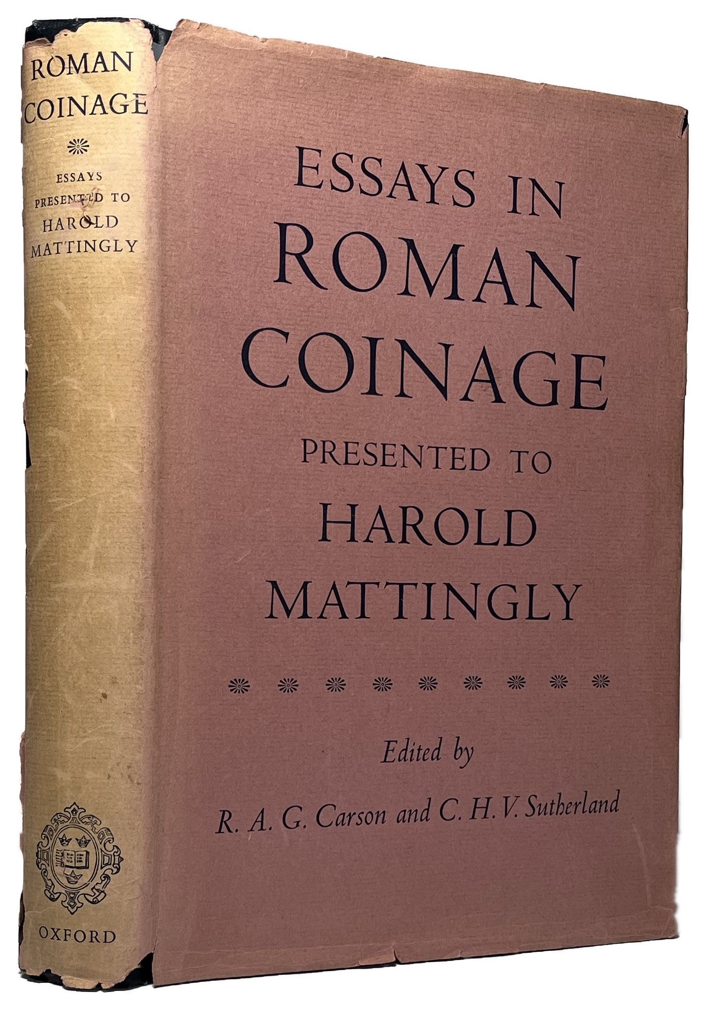 Carson & Sutherland: Essays in Roman Coinage presented to Harold Mattingly