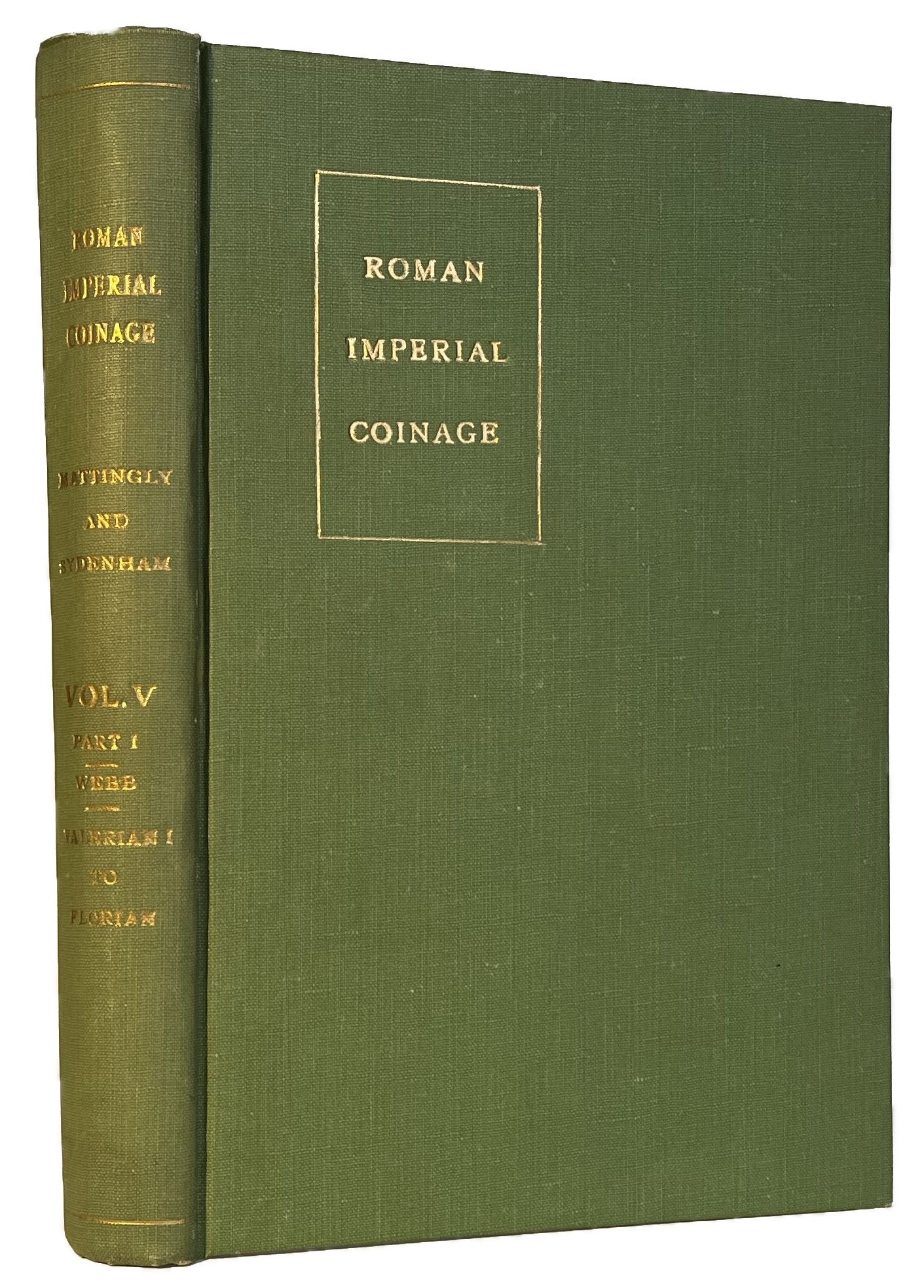 Roman Imperial Coinage 5.1. Valerian to Florian, original printing