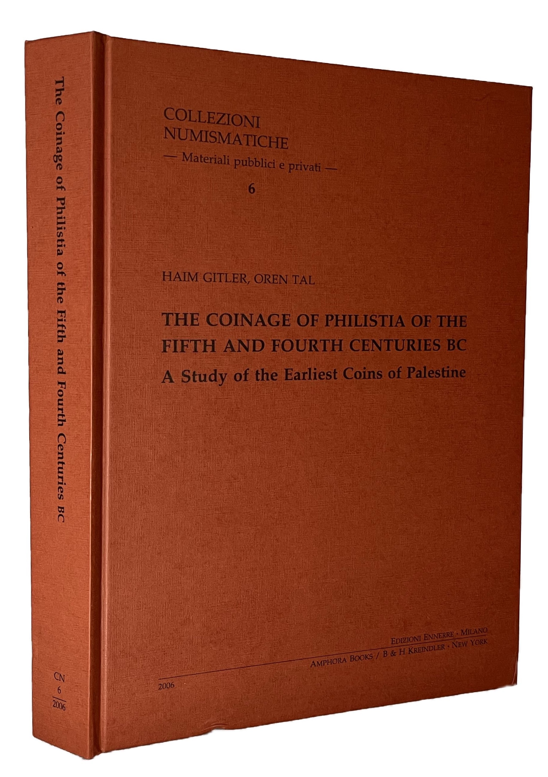 Gitler & Tal: The Coinage of Philistia of the Fifth and Fourth ...