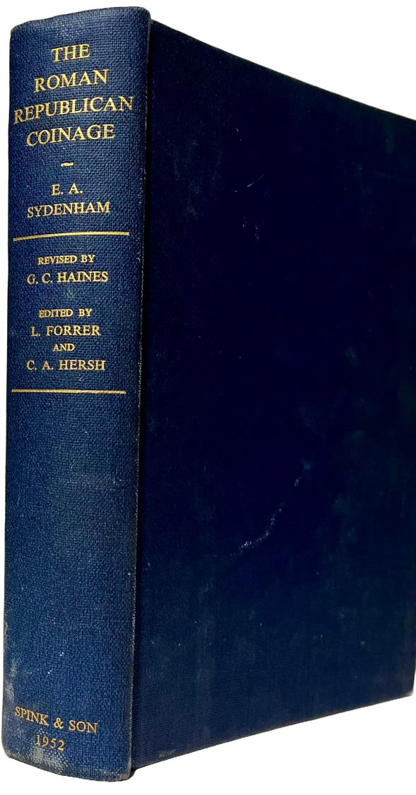 Sydenham: Coinage of the Roman Republic | Roman Republican Coins