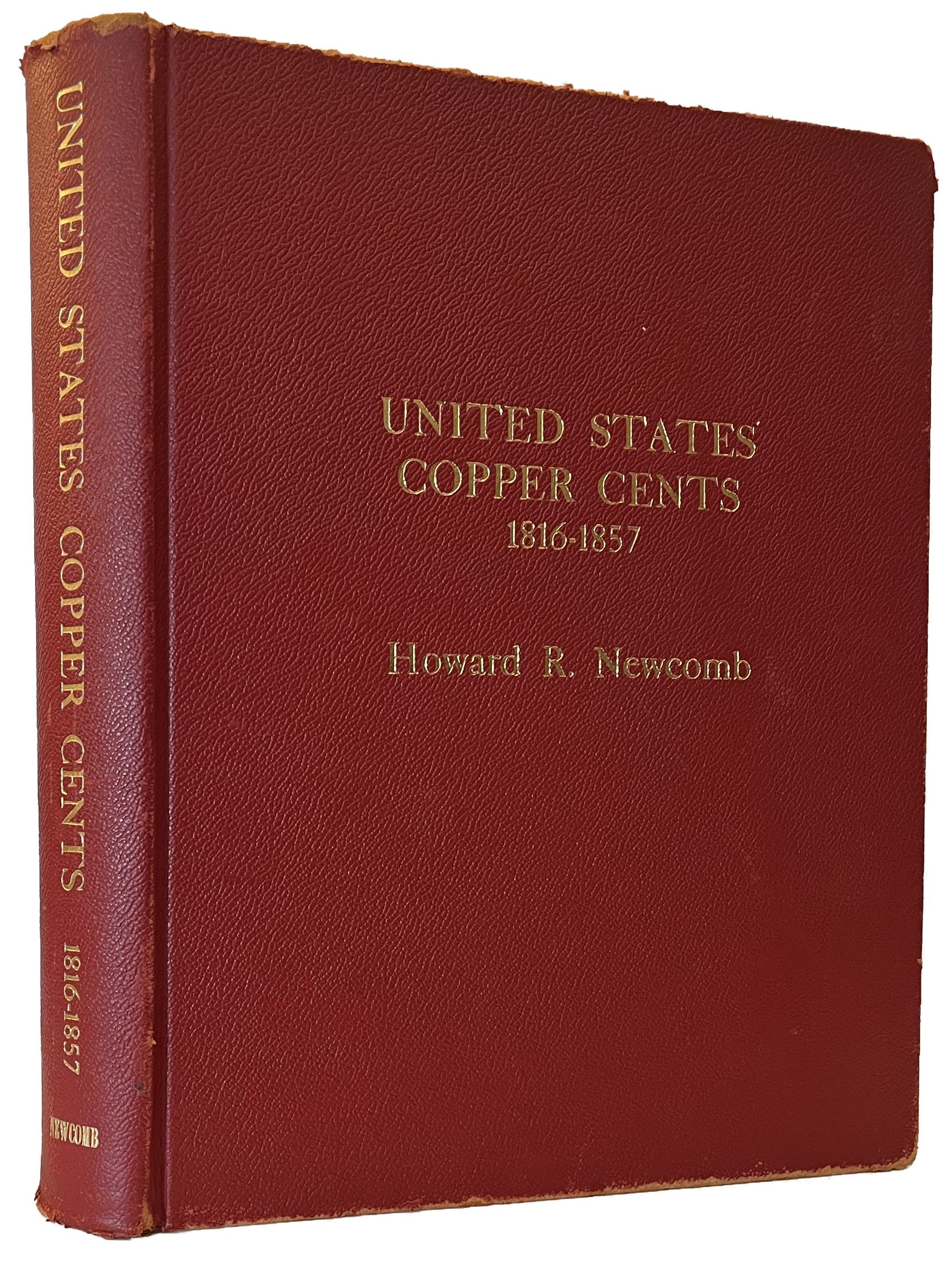 Newcomb: United States Copper Cents 1816-1857, Thick Paper Leather Edition