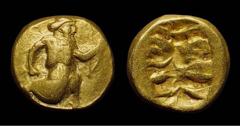 PERSIAN EMPIRE, Time of Darios III, c. 333-331 BC. AV Double-Daric (16 ...