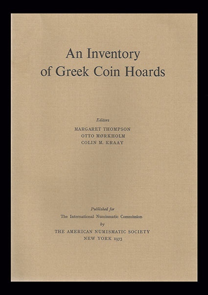 Thompson, et.al. An Inventory of Greek Coin Hoards (IGCH) | Ancient ...